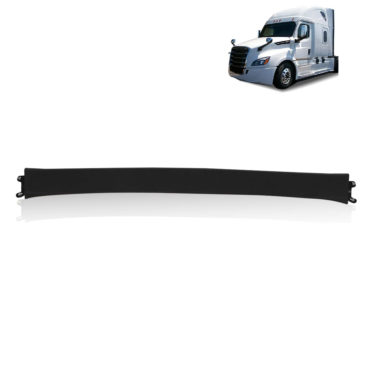 Cab Cabin Top Roof Mounted Spoiler Panel Fairing Freightliner cascadia ...